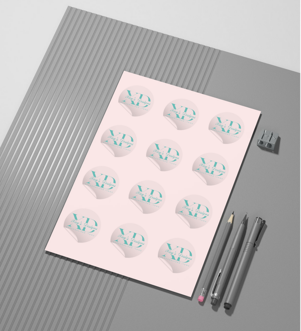 Custom Stickers with Your Logo – Xay's Designs