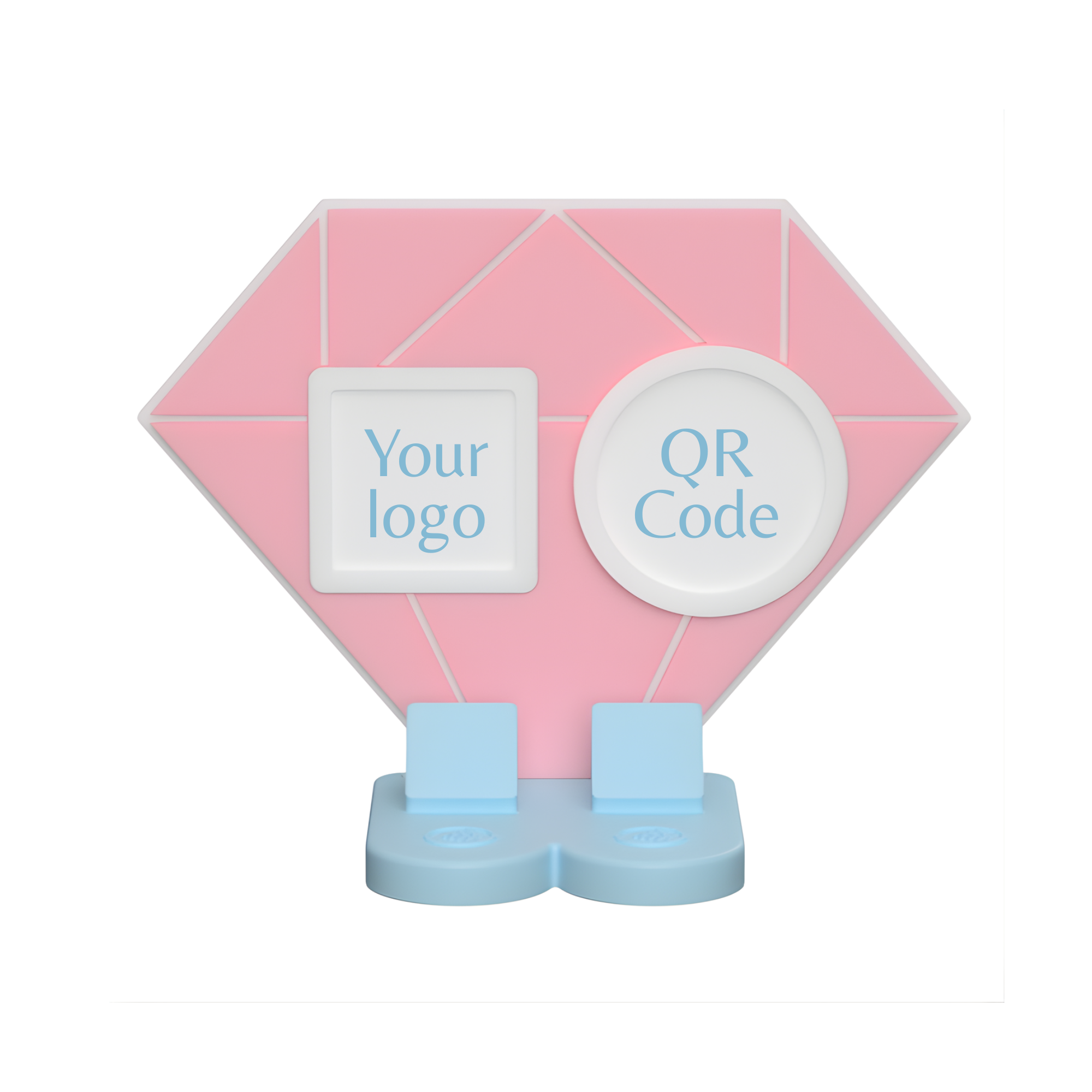 💳 Personalized 3D Payment Stand with NFC – Xay's Designs